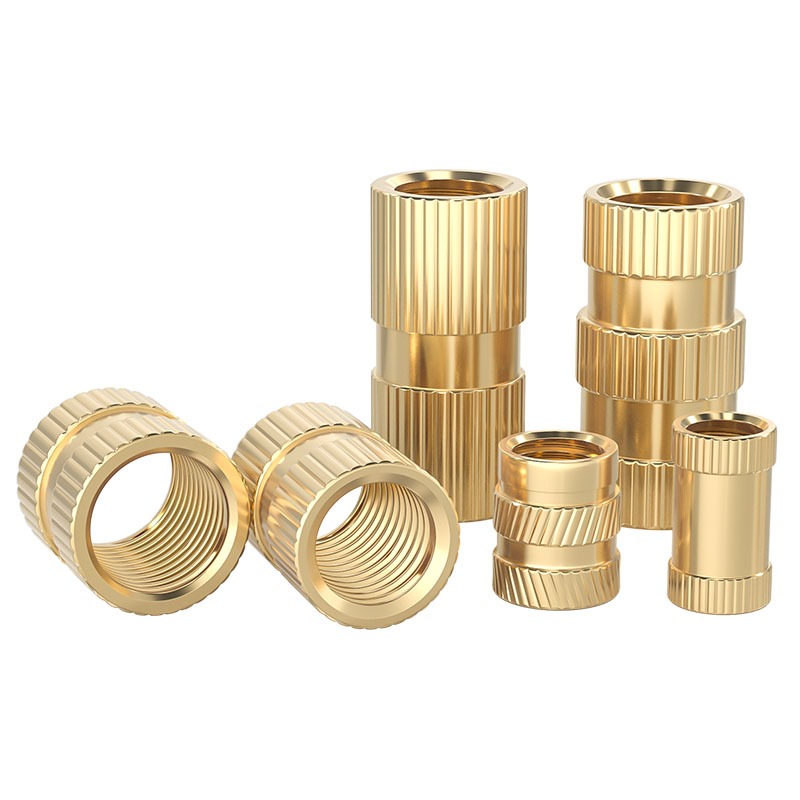 Brass Knurled Nuts M1.4 M1.6 M2 M3 M4 M5 M6 M8 - Tiancheng Hardware