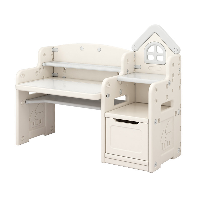 Meigao Bear Children's Study Table and Chair Set
