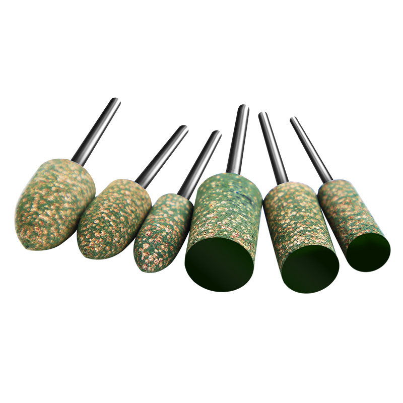 Solid One 6mm Griff Sesam Schleifkopf - Metall, Jade & Gummi Polieren