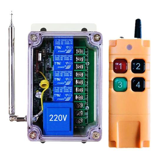 Remote Control Switch 220V380V12V24V Forward and Reverse Industrial ...