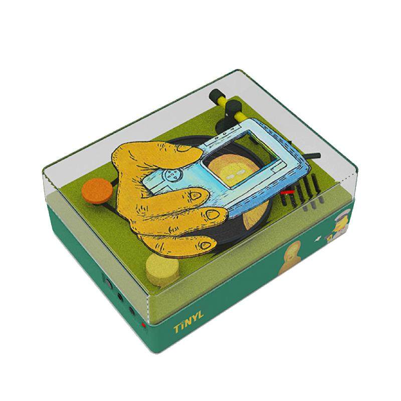 Tinyl nuevos pantalones peng lei verde beihai monster vinilo tocadiscos ...