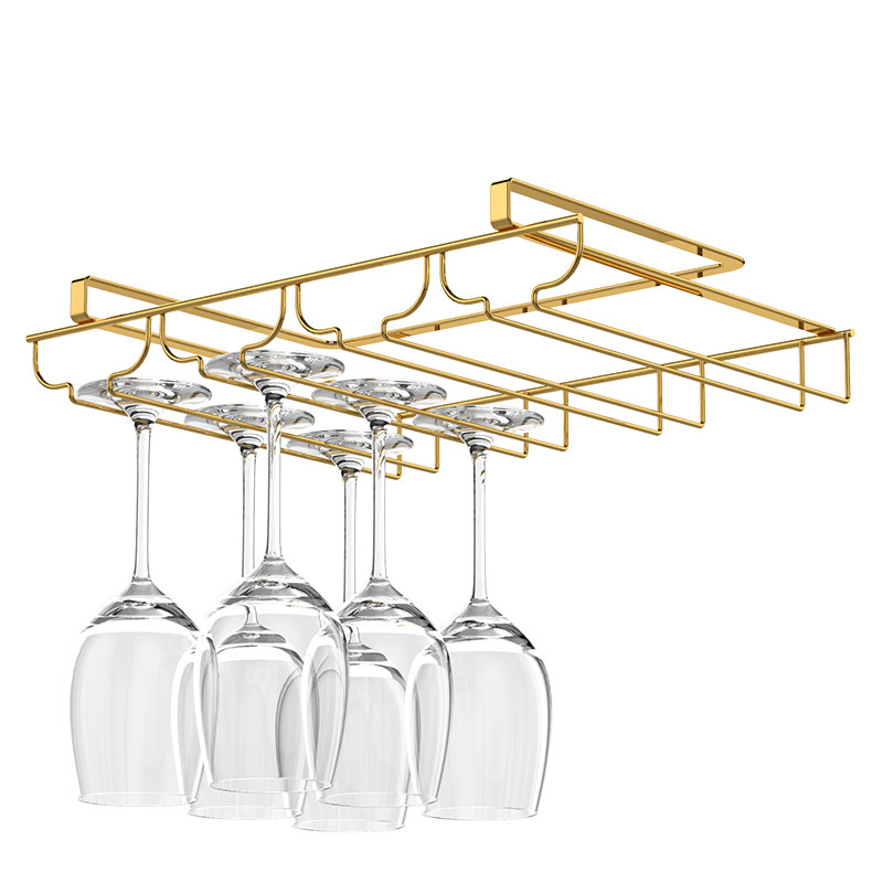 Zhibaina Wine Glass Rack - Hanging Upside Down Cabinet Organizer