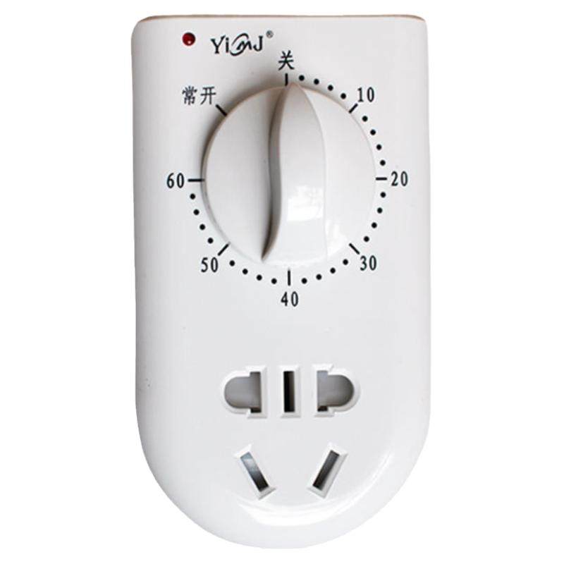 Water Pump Timer Switch Socket - 2500 Watts Mechanical Countdown Timer