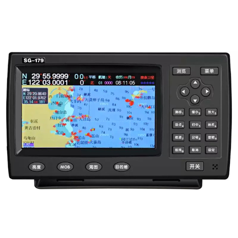 جهاز الملاحة عبر الأقمار الصناعية gps البحري - xipu sg-179s مقاوم للماء ...