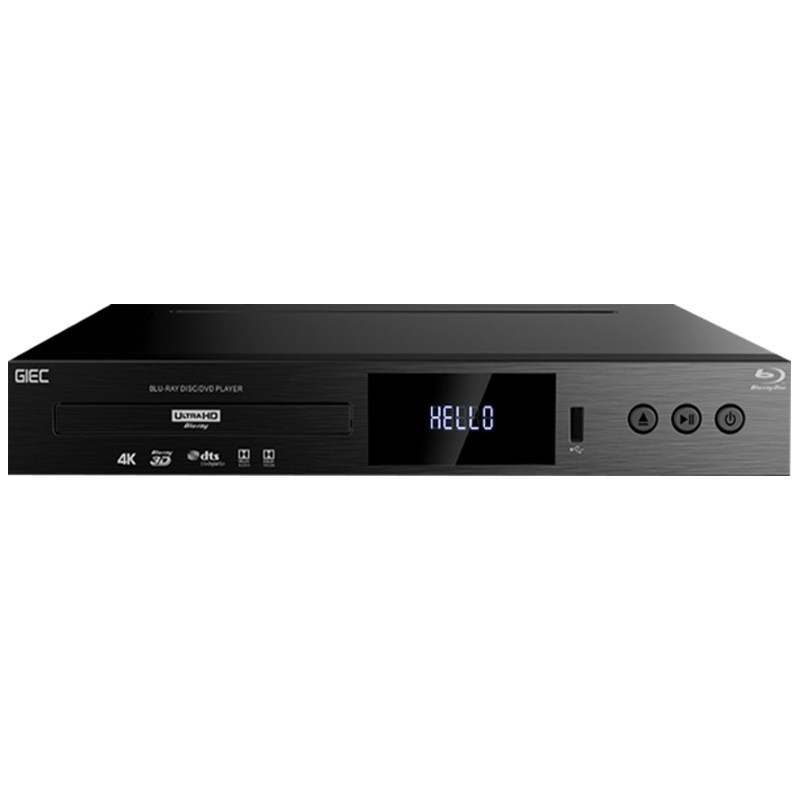 Giec BDP-G5300 Dolby Vision 4K UHD Blu-Ray Player with DVD and Hard ...