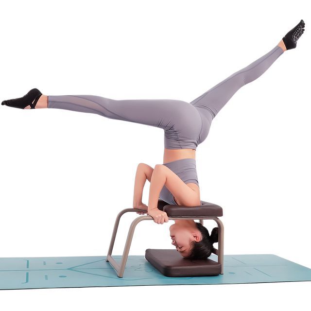 Yoga inverted chair fitness chair inverted artifact inverted stand ...