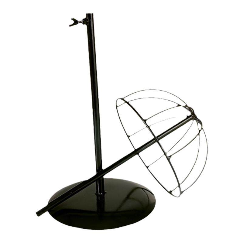 Nordic Iron Hat Stand - Adjustable Display Rack for Bedroom