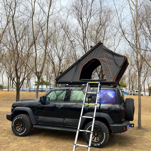 Triangle Tank 300 roof tent SUV car self-driving tour fully automatic ...