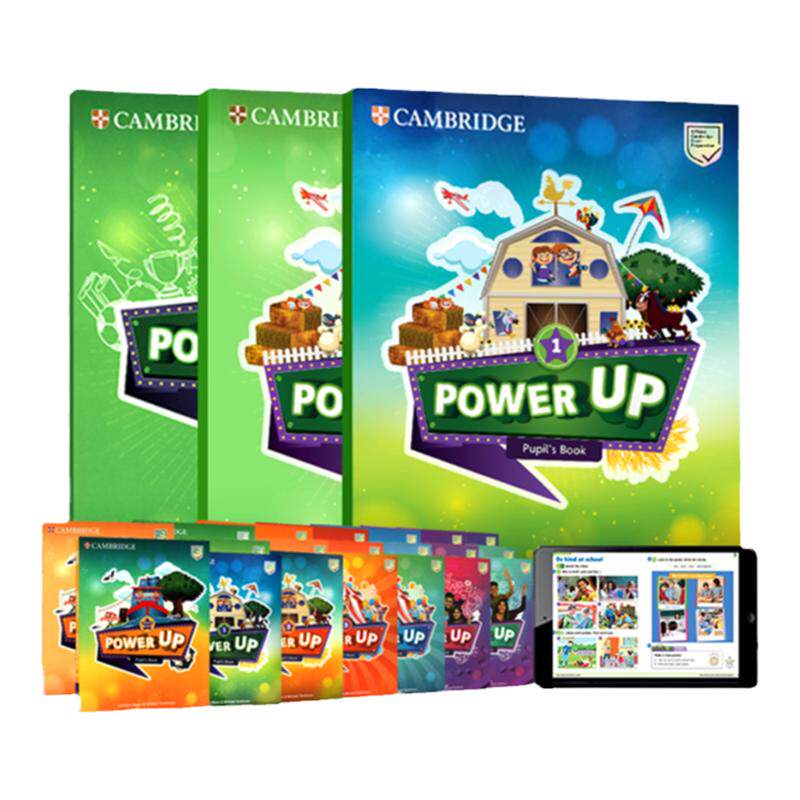 Original Imported Cambridge Children's English Textbook Power Up 1 2 3 ...