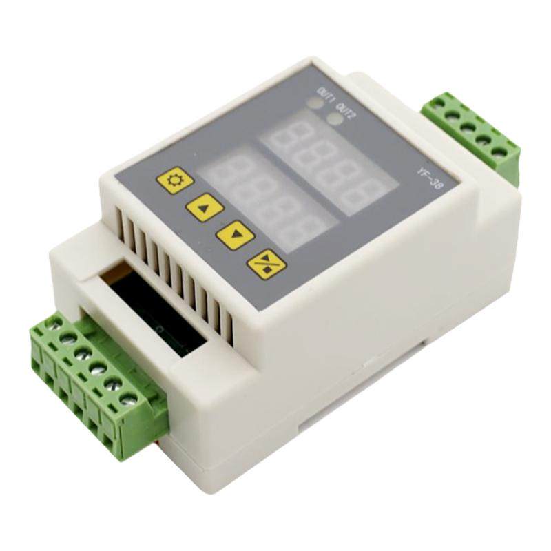 Two-way Time Relay DC12V/24V Power-On Delay Timing Pulse Trigger Cycle ...