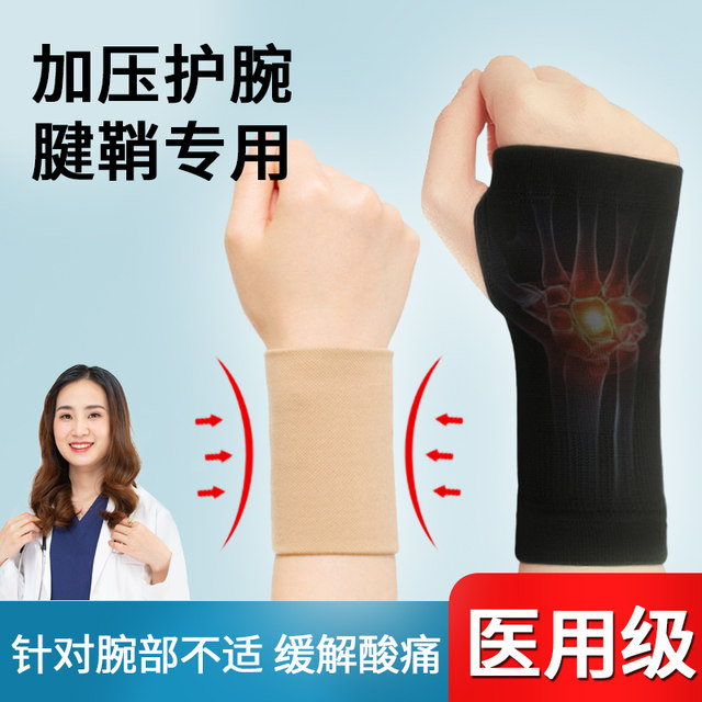 Medical wrist support, wrist and palm joint cover, tenosynovitis ...