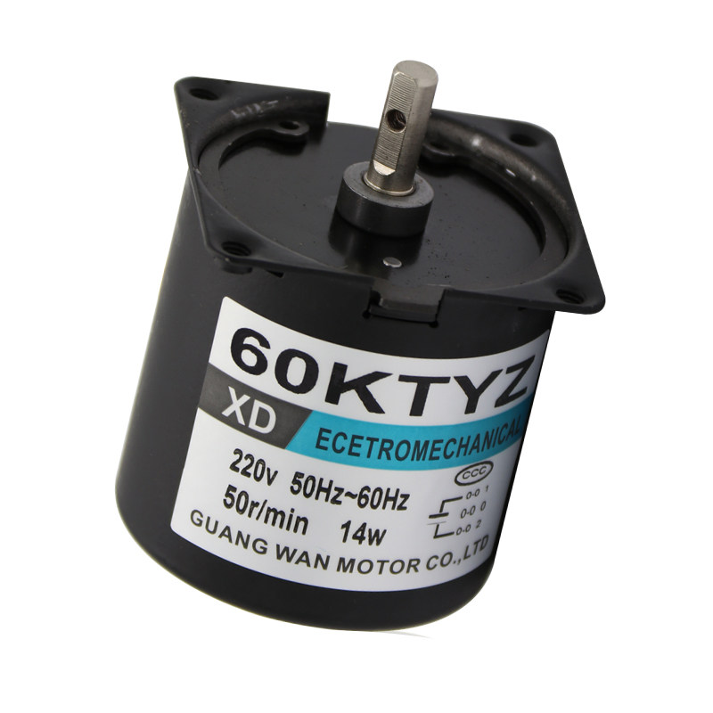 220V Small Gear Reduction Motor: Slow Speed Low Speed Motor for Various ...