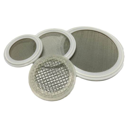 PTFE with Filter Flange Gasket Stainless Steel Filter PTFE Gasket ...