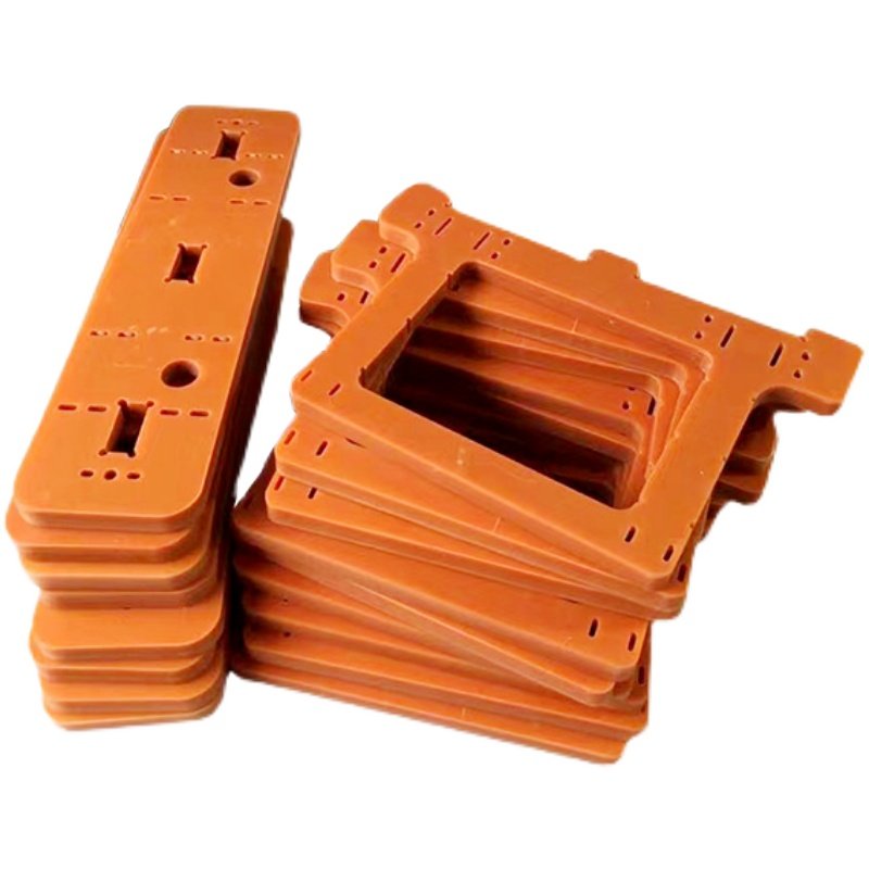 Bakelite Board Processing and Custom-Made Orange-Red High-Temperature ...