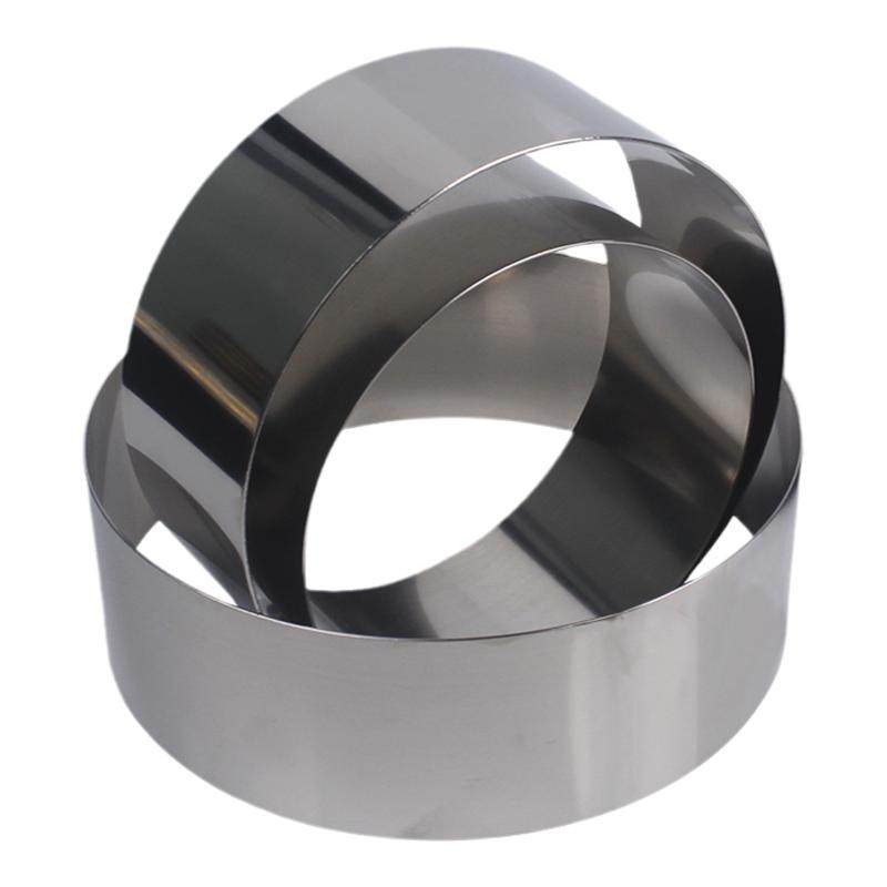 Stainless Steel Mousse Ring Mold - Round Cake Grinder Baking Tool in ...