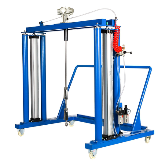 Burning Work 1000L IBC Mixing Equipment - Explosion-Proof Hydraulic Lift