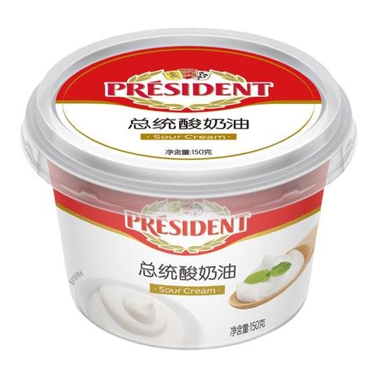 Crème fraîche Président 150g - Pour Keto, Salades & Pâtisserie