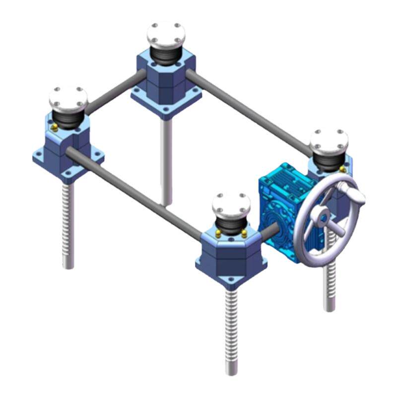 Rack and Pinion Lift Rack Synchronizer Customized Right Angle Flange ...