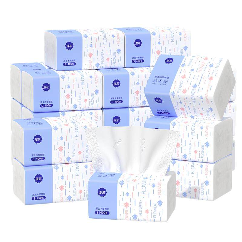 Paquete de papel tisú de 400 hojas manhua - servilletas domésticas ...