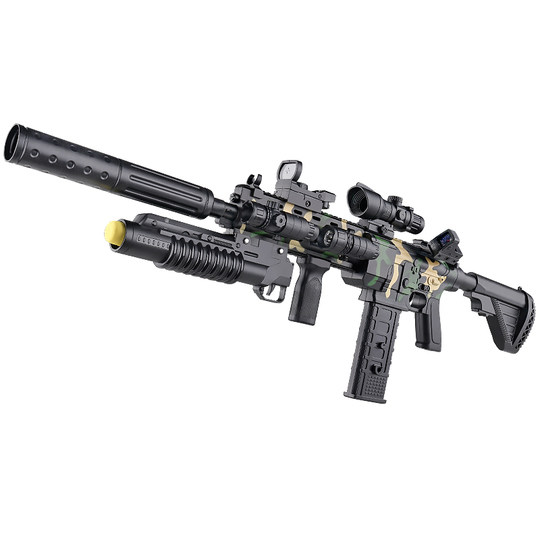 Children's Toy Gun M416 Electric Burst Gun - Soft Bullet Machine Gun ...