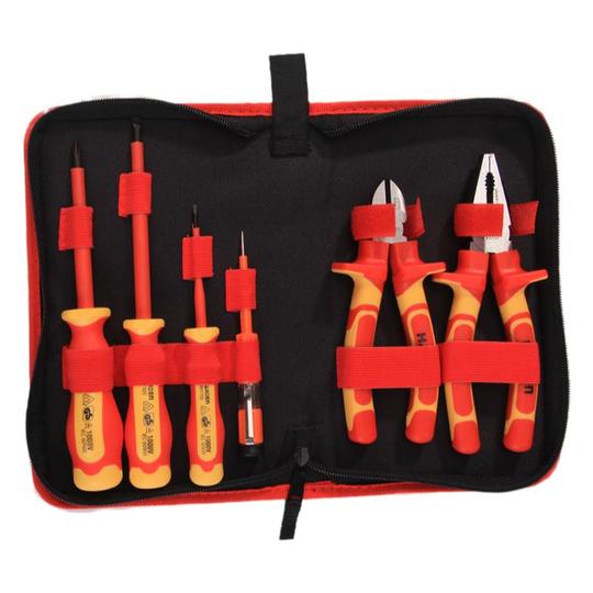 Harden Insulated Screwdriver & Wire Cutter Set - Chrome Vanadium Alloy ...