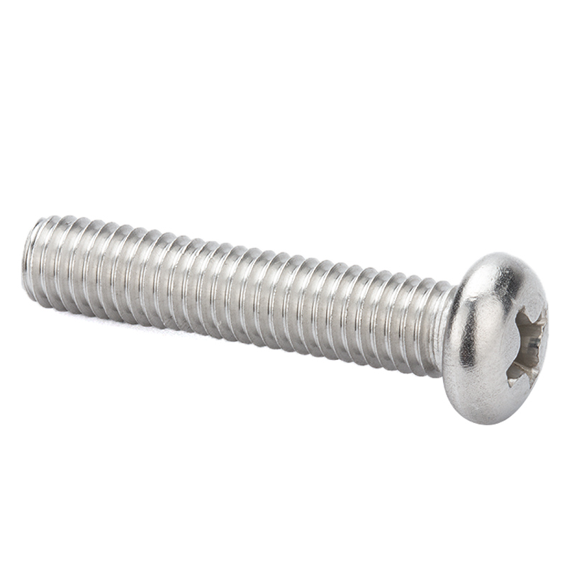 Ether 304 ステンレス鋼丸頭機械ねじ - M2-M6