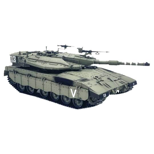 Israeli Merkava 3D Main Battle Tank Model - Explosion-Proof Curtain ...