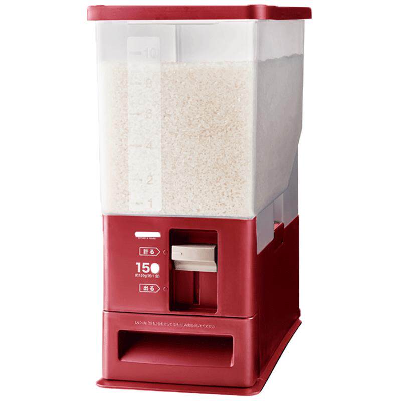 Asvel Rice Storage Container - Japanese Sealed Insect-Proof Metering Box