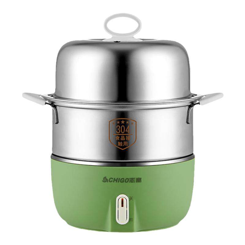 Chigo Egg Boiler - Stainless Steel Multi-Function Steamer