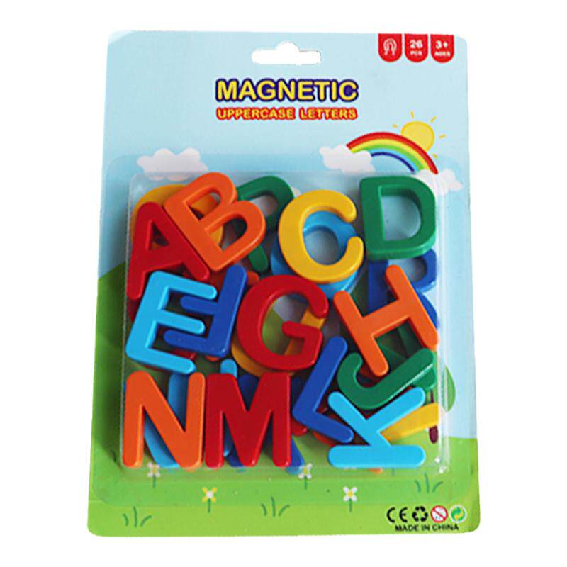 Magnetic Uppercase English Letters - Educational Teaching Aids
