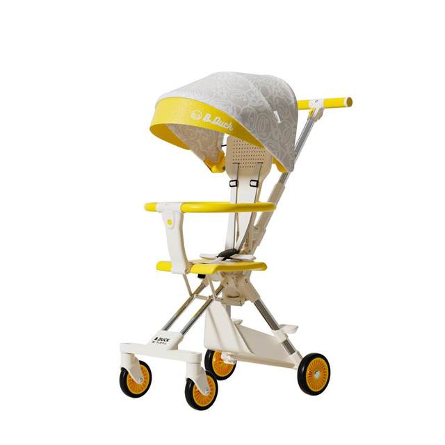 Le's Little Yellow Duck Two-way Baby Stroller Portable Lightweight ...