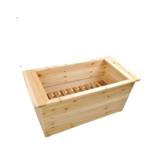 Kayu solid kaki pemanas listrik kotak api kompor rumah tangga ember api ...