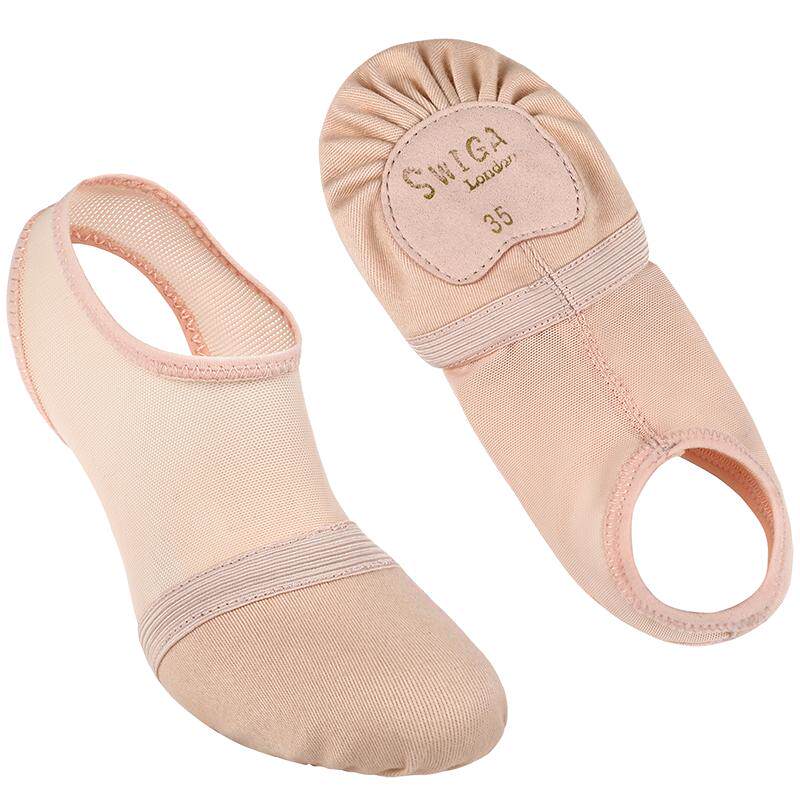 Swiga summer half dance shoes - semelles en forme de poisson ...