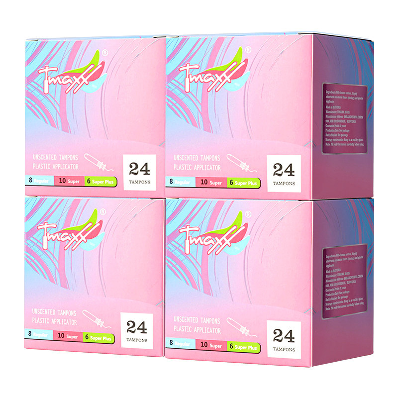 Maxx Compact Short Kateterli Tampon - Karışık Paket (48 Adet)
