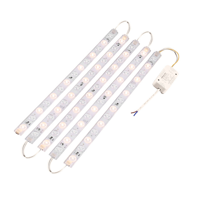 NVC Lighting LED Ceiling Lamp with Three-Color Dimming for Living Room