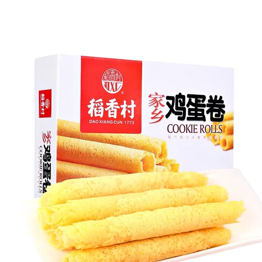 Daoxiangcun Hometown Egg Roll - 150g Crujiente Snack Tradicional