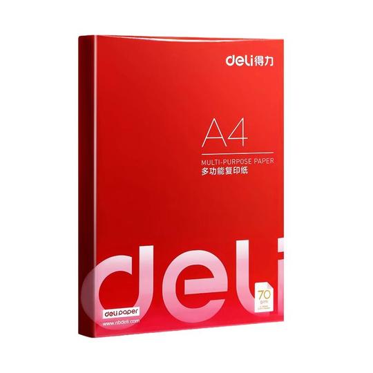 Deli A4 Printing Paper - 100 Sheets, 70gsm