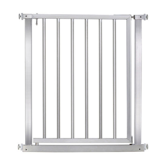 100cm High Door Fence - Stainless Steel Safety Gate for Stairs and ...