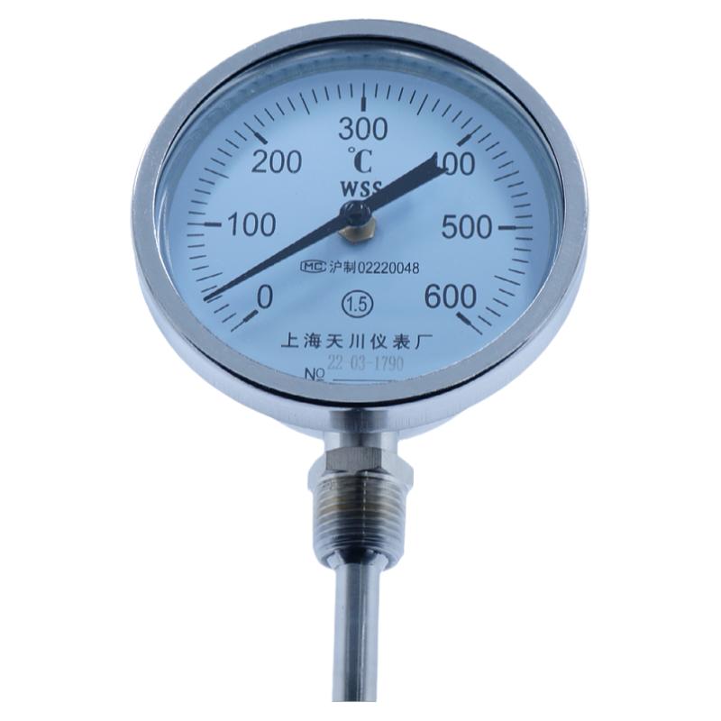 ارتفاع درجة الحرارة شعاعي ثنائية المعدن ميزان الحرارة 400 درجة 500 درجة 600 درجة wss-411 شنغهاي ...