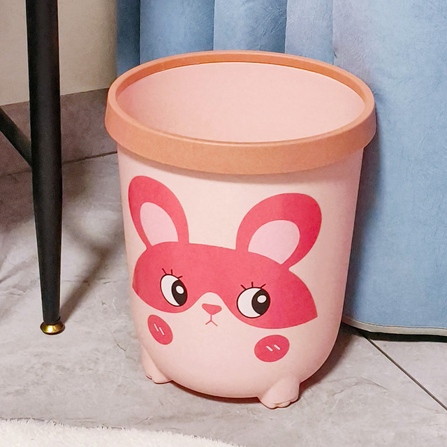 Trash bin household high face high value large large capacity cute ...