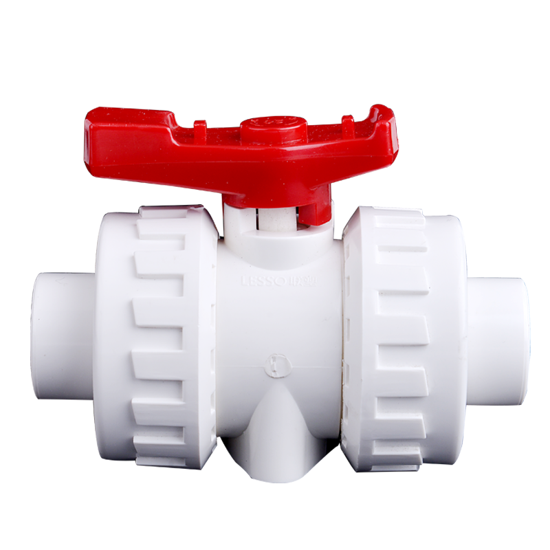 Lesso PVC Ball Valve - 40mm - Water Supply Pipe Fitting