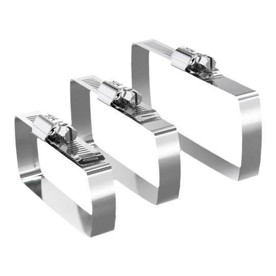 Stainless Steel Square Clamp - Tightening Hoop Fastener