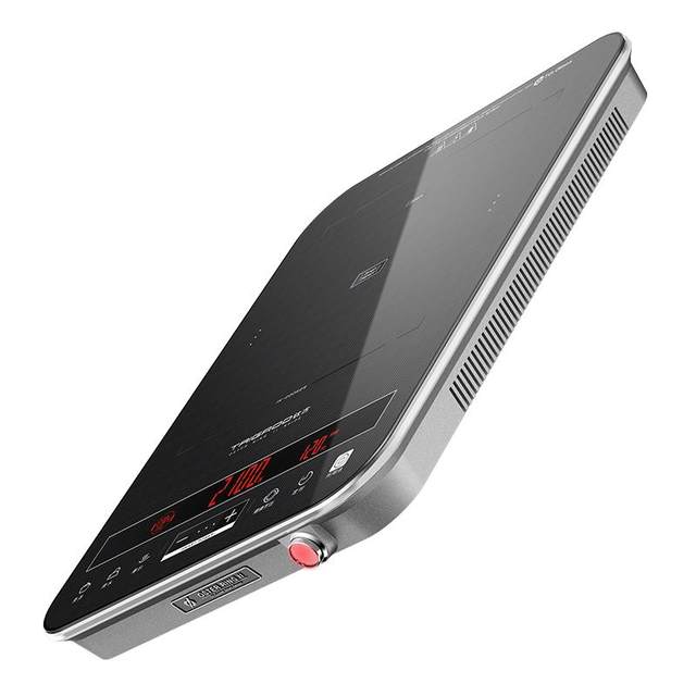 Titanium ancient dot pattern panel hot pot household induction cooker ...