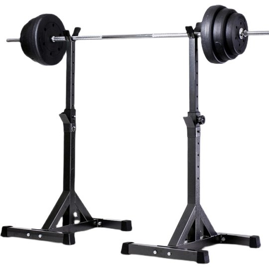 Split Squat Rack Bench Press Rack Weightlifting Bed Barbell Set ...