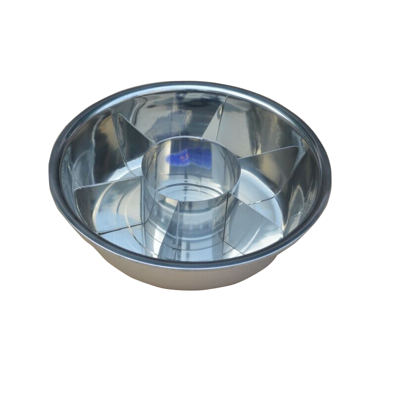 Stainless Steel Spicy Hot Pot with Nine Palace Grid for Kanto Cooking