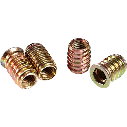 M6-M10 Inner & Outer Tooth Nuts - Solid Wood Furniture Fixing