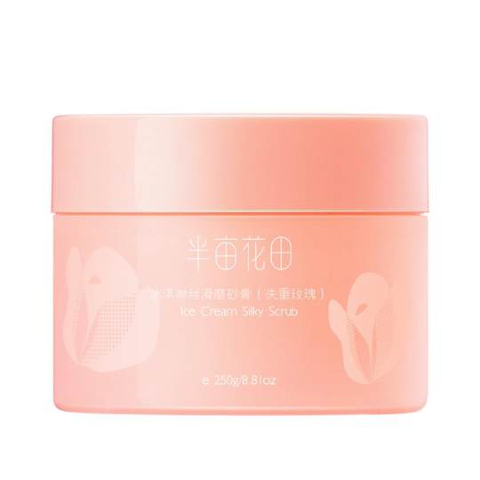 Half-Acre Flower Field Ice Cream Body Scrub for Exfoliating and Pimple Care