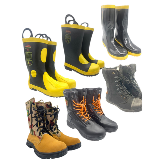 Firefighting Boots - Protective Gear for Emergency Rescue and Forest ...