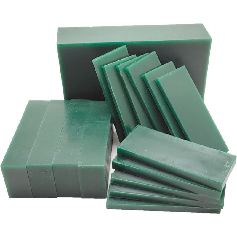 Hoja de cera verde ferris: ladrillo de cera hecho a mano con diseño de ...