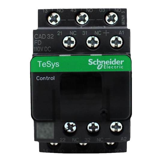 オリジナル本物の cad32fd エレベーター特殊シュナイダーコンタクタ dc110v